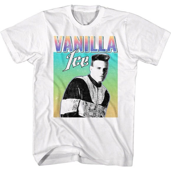 PosterGifts185 | Shirts | Vanilla Ice Pastel Profile T Shirt 9s Rapper ...